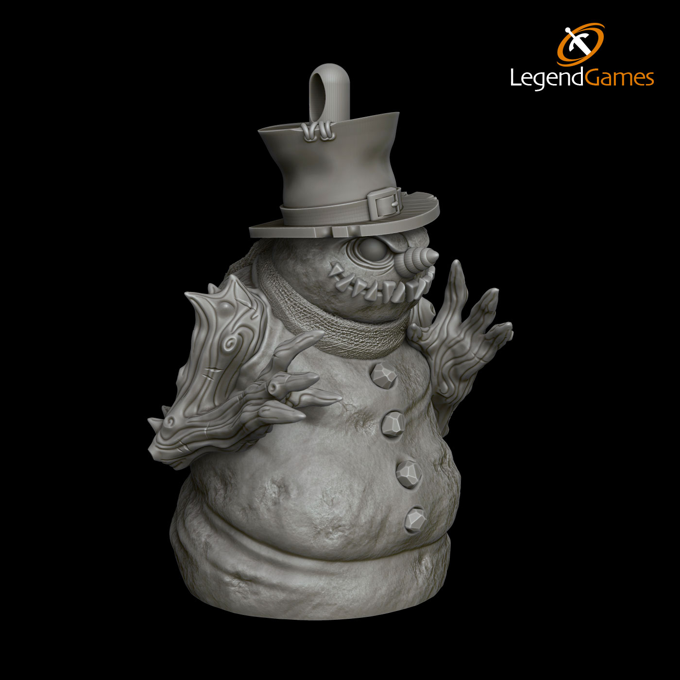 STL file Frosty the Chaos Snowman - and Evil Snowman to haunt your ...