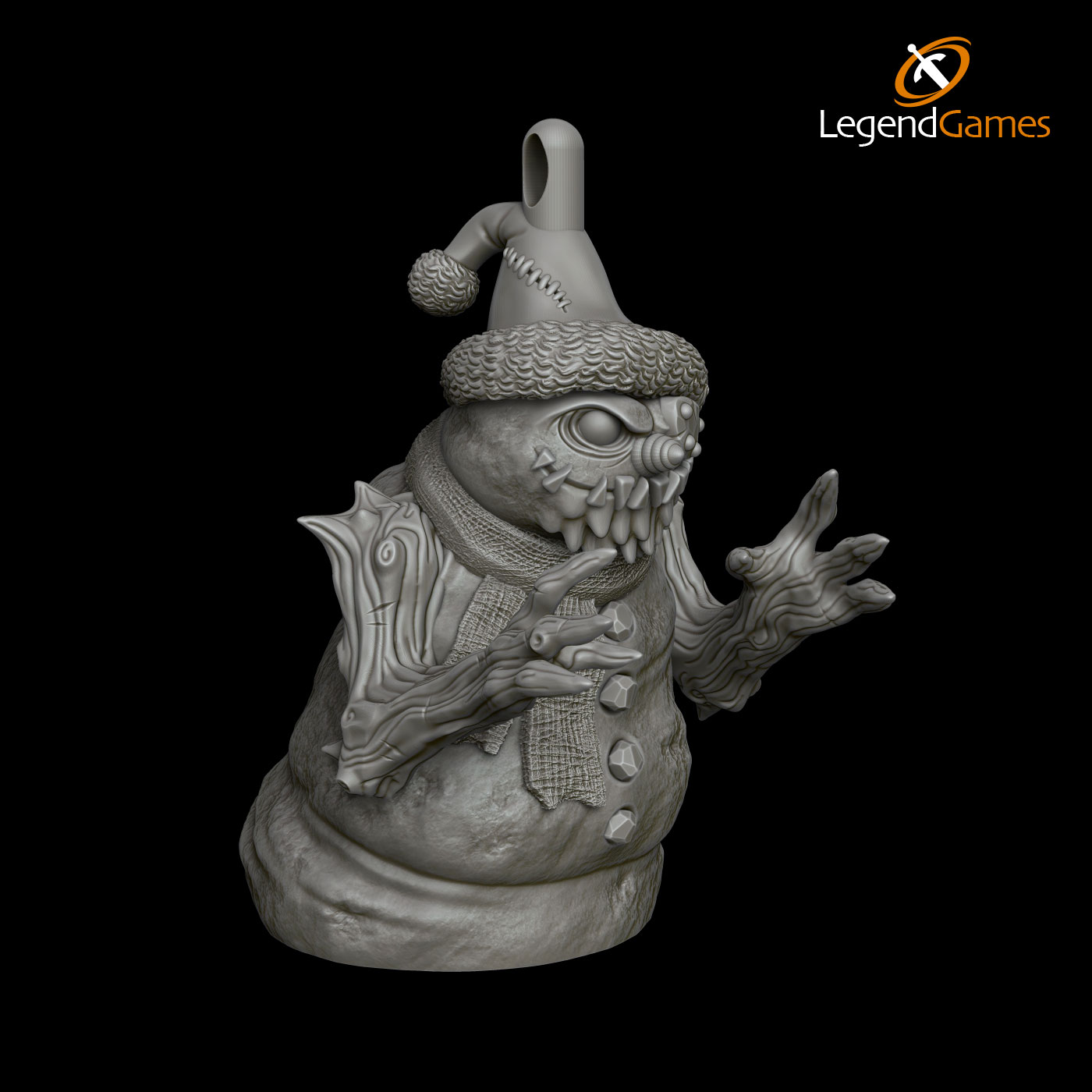 STL file Frosty the Chaos Snowman - and Evil Snowman to haunt your ...