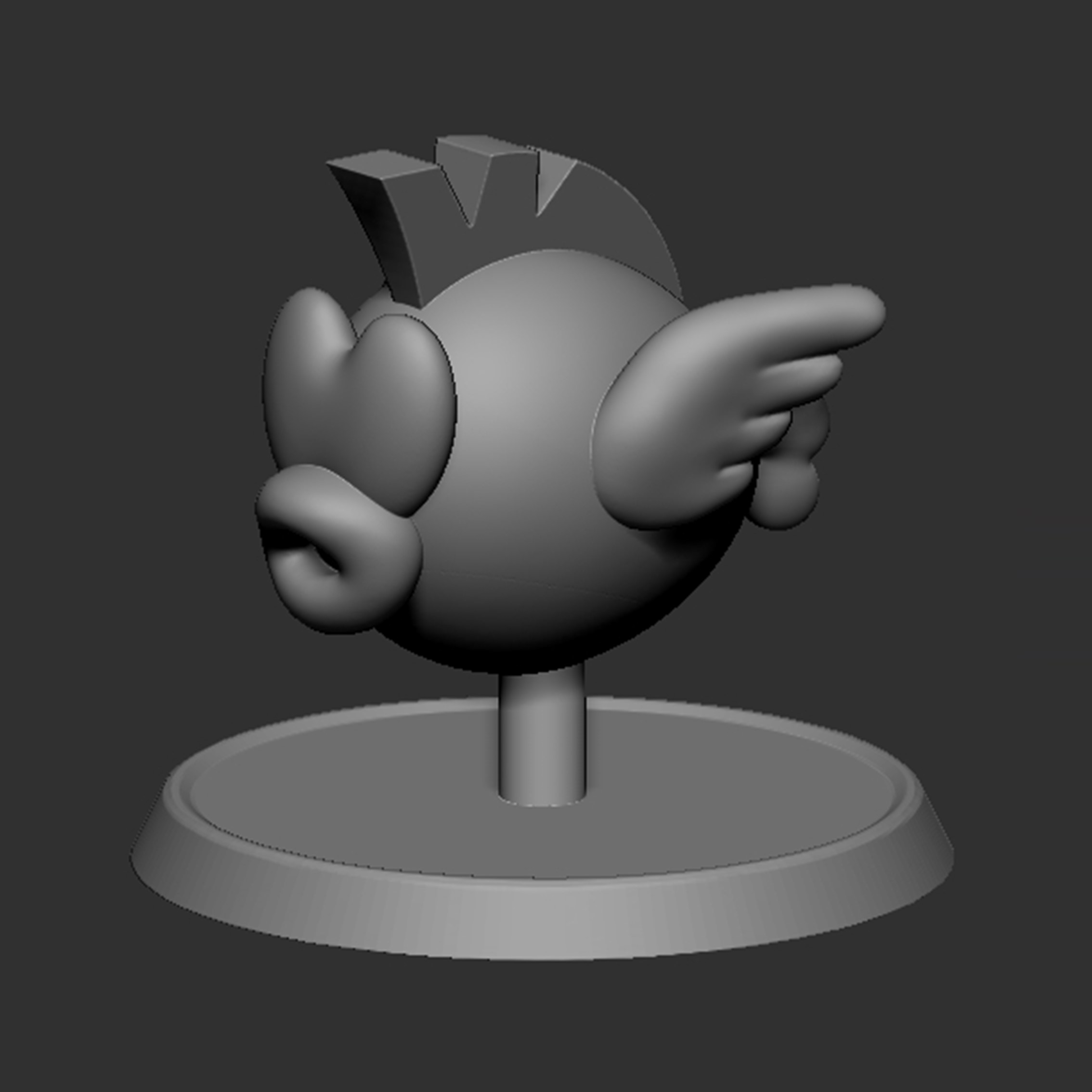 Archivo STL Mario Cheep Cheep Fish Based 🐠・Diseño de impresión en 3D ...