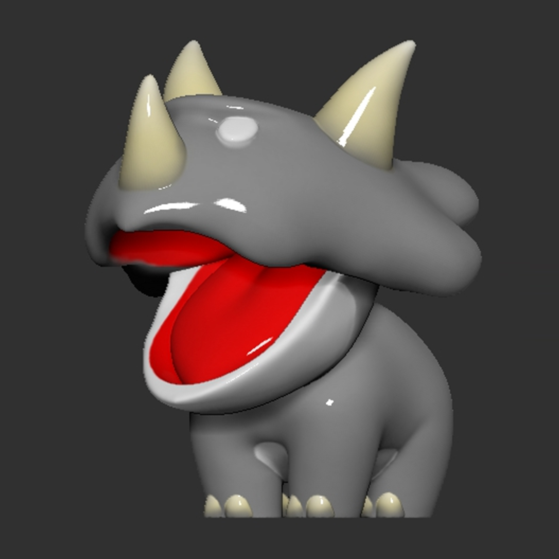 STL file Reznor Mario Boss Open Mouth 👄・Template to download and 3D ...