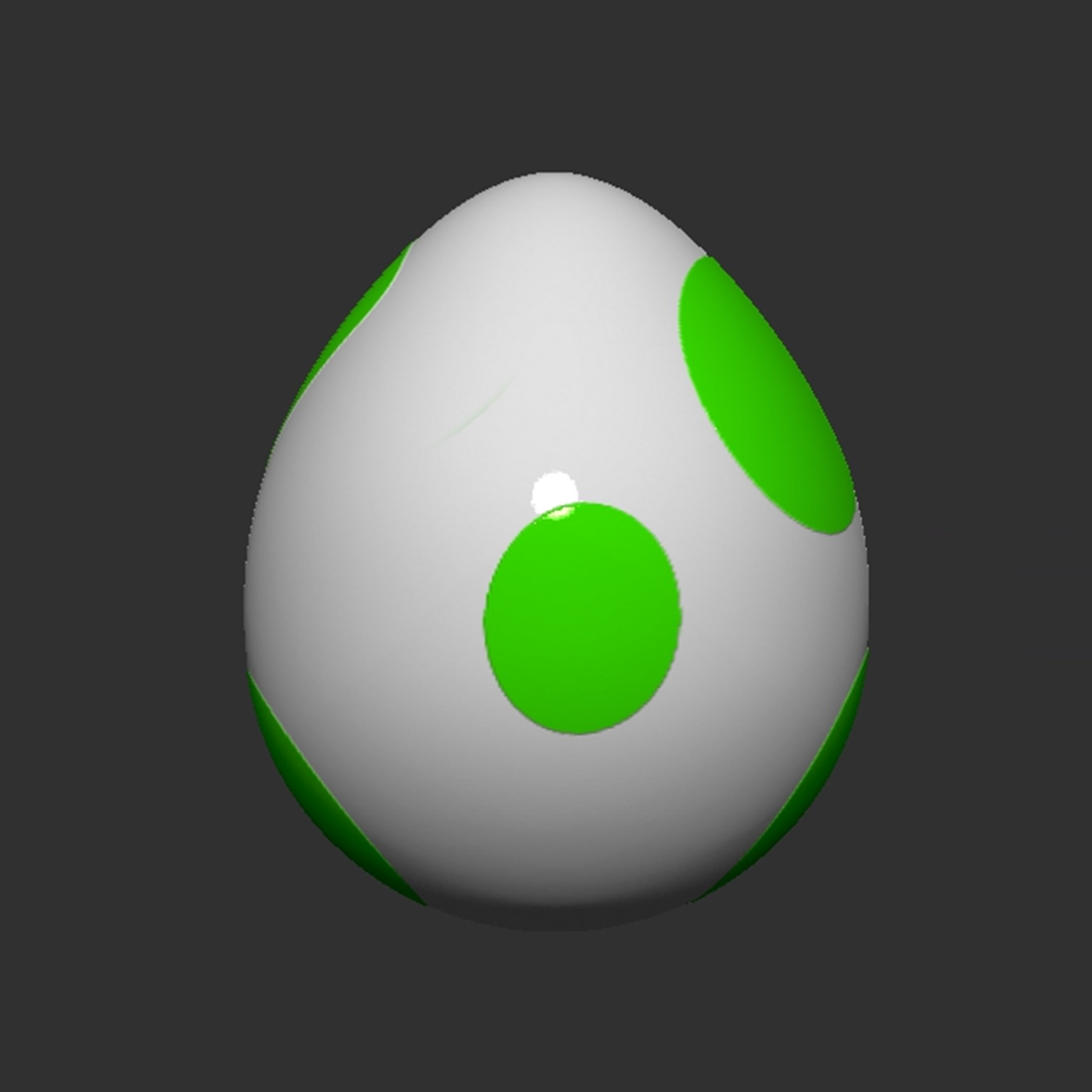 STL file Yoshi Egg 🥚 ・3D printer model to download・Cults