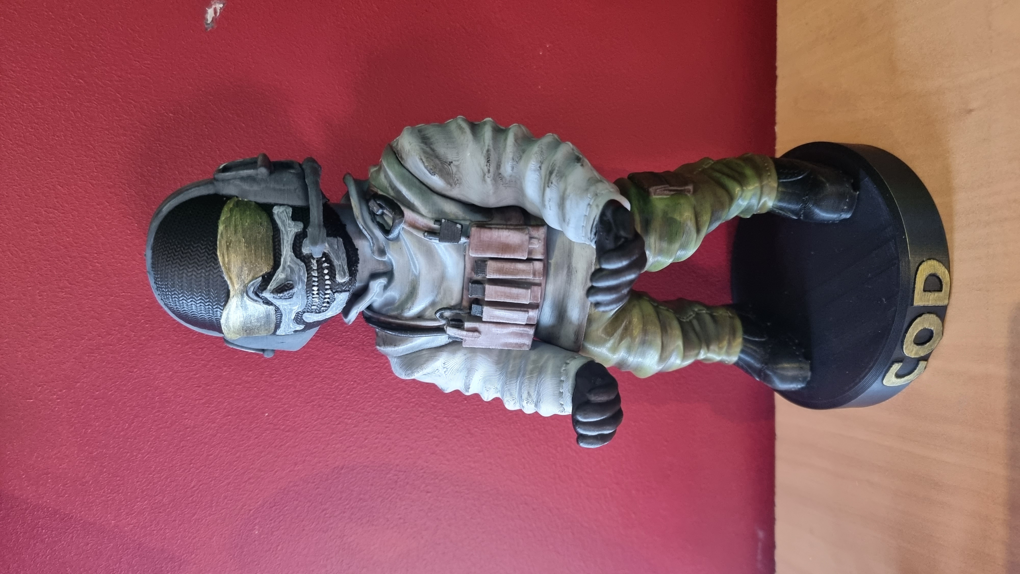 3D printing Ghost Call of duty • made with Wanhao・Cults