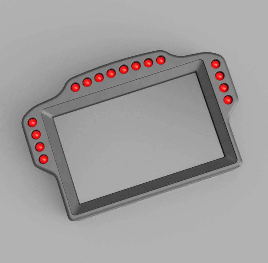 STL file Simracing Dashboard VoCore 4'' 💨 ・3D printable model to ...