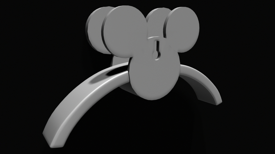 👂 Mickey Ear Holder・ STL File for 3D printing・Cults