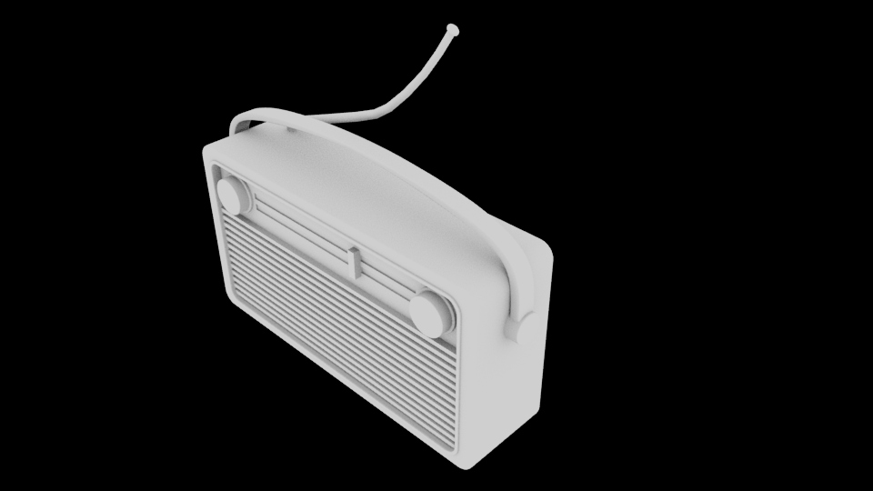Free OBJ file Radio 📻 ・Model to download and 3D print・Cults