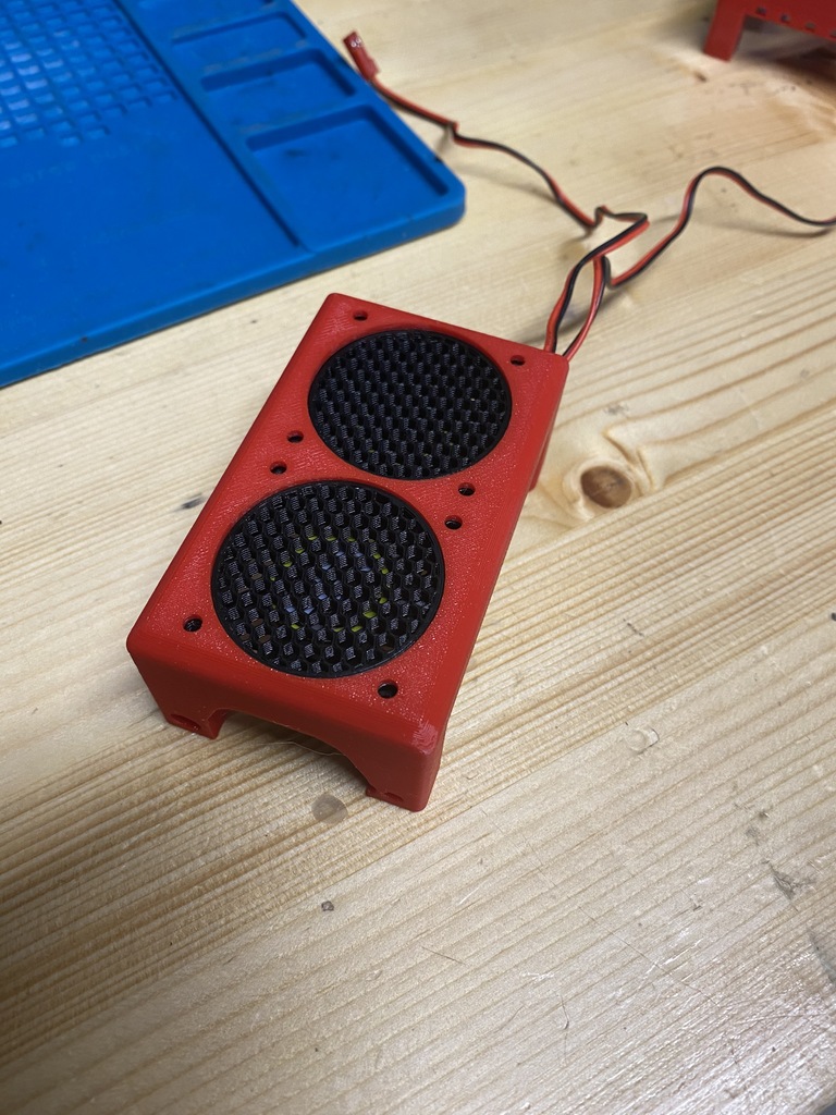 🚁 XMaxx Single Piece Motor Fan Mount・Free 3D File for ・Cults
