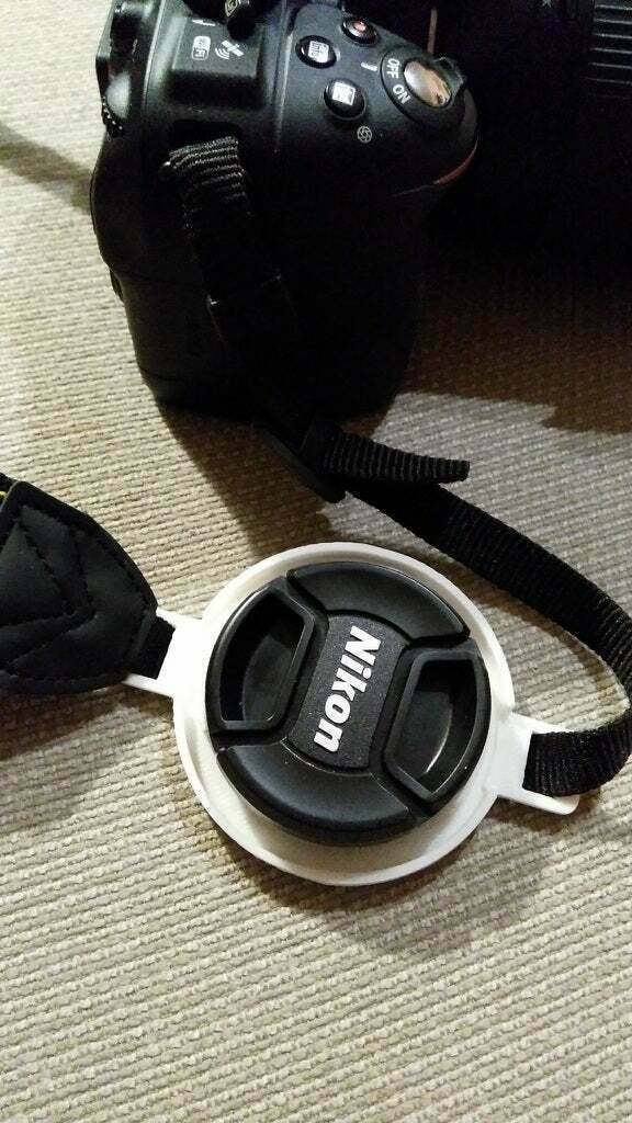 🧢 Tamron Nikon dual cap holder 52 and 62 mm・Free STL File for ・Cults