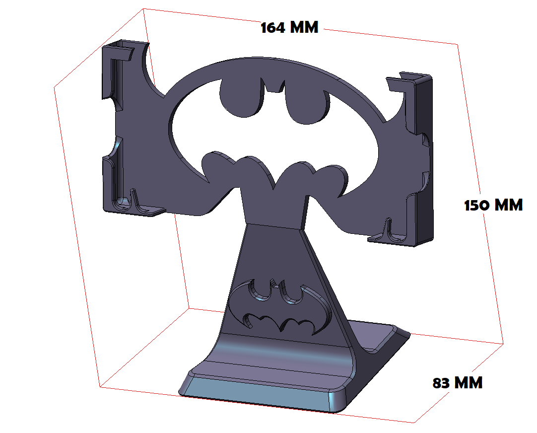 📱 batman smartphone phone holder・ STL File for ・Cults