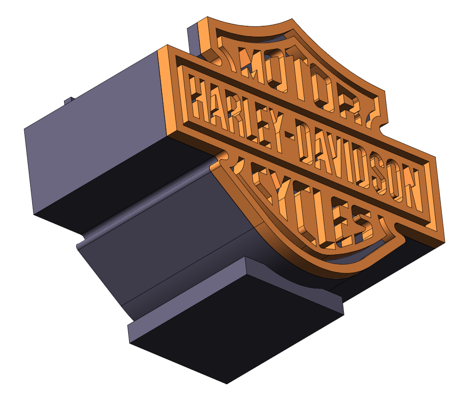 🏍️ HARLEY・ STL File for ・Cults