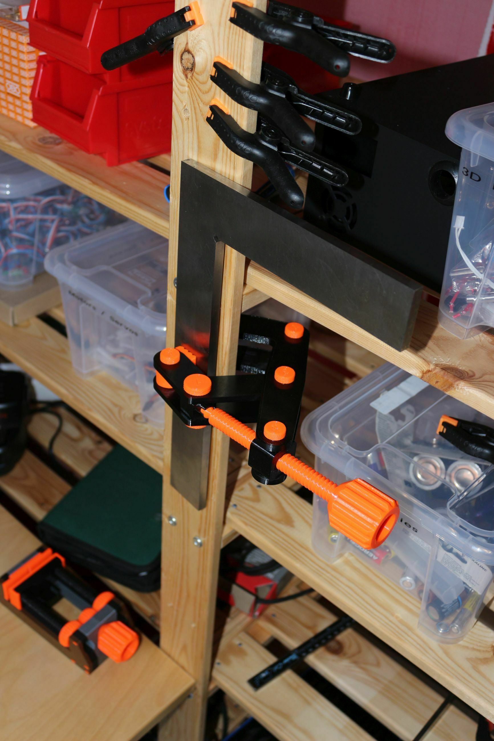 💯 100% printable Screw Clamp・ STL File for 3D printing・Cults