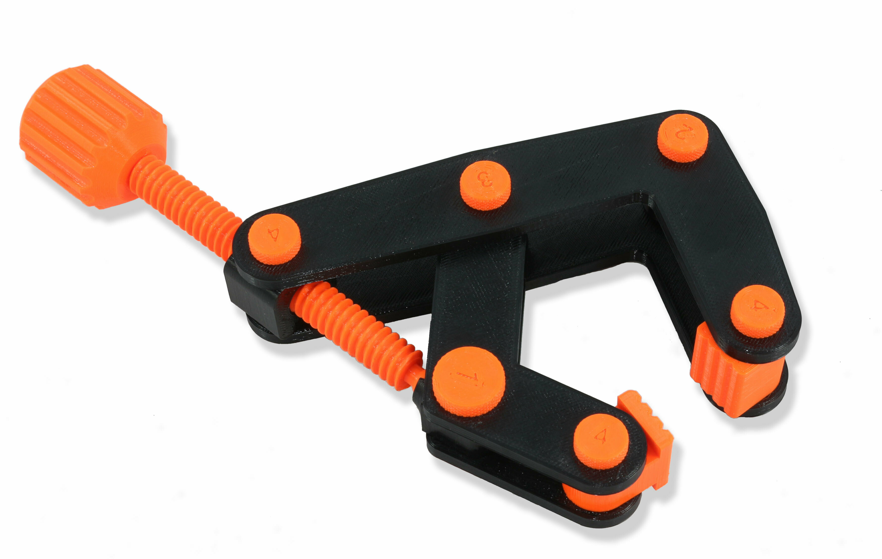 💯 100% printable Screw Clamp・ STL File for 3D printing・Cults