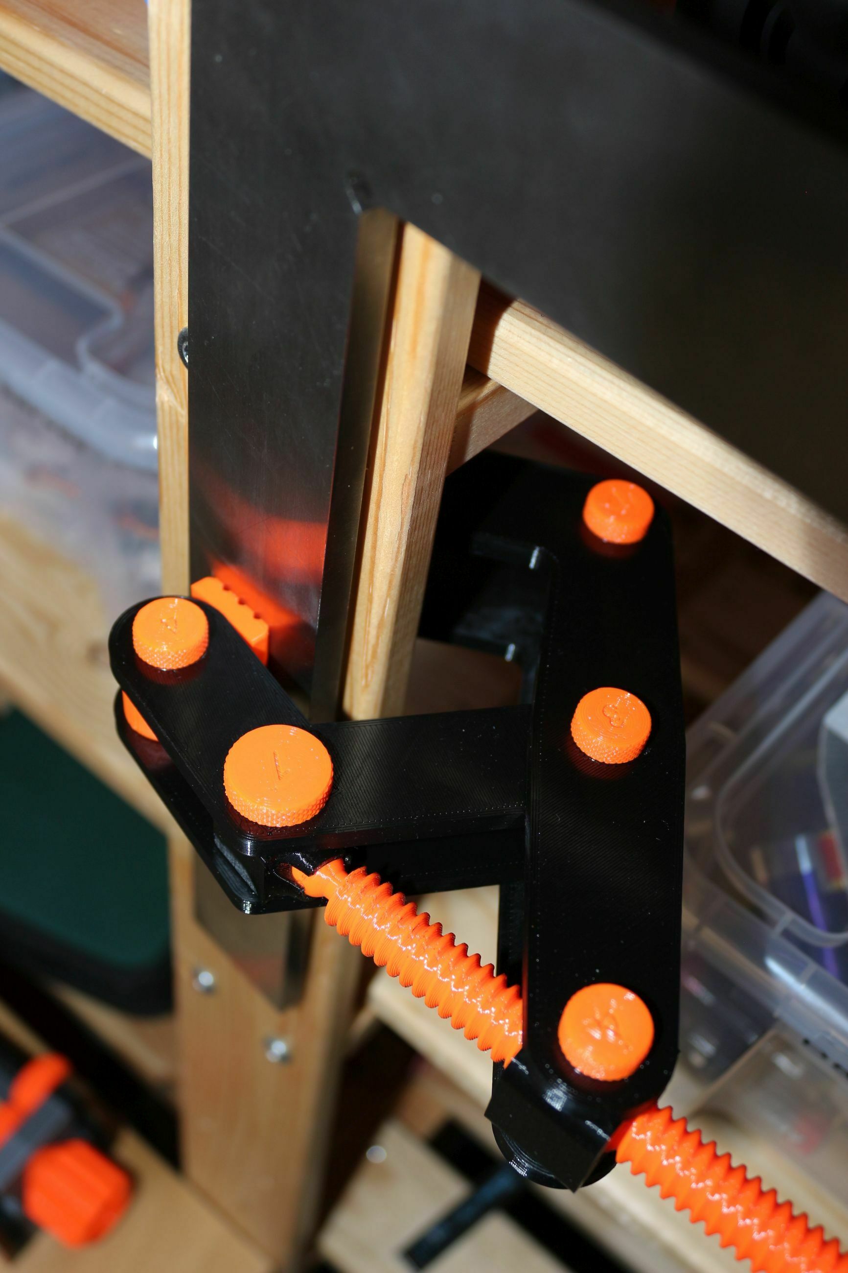 💯 100% printable Screw Clamp・ STL File for 3D printing・Cults