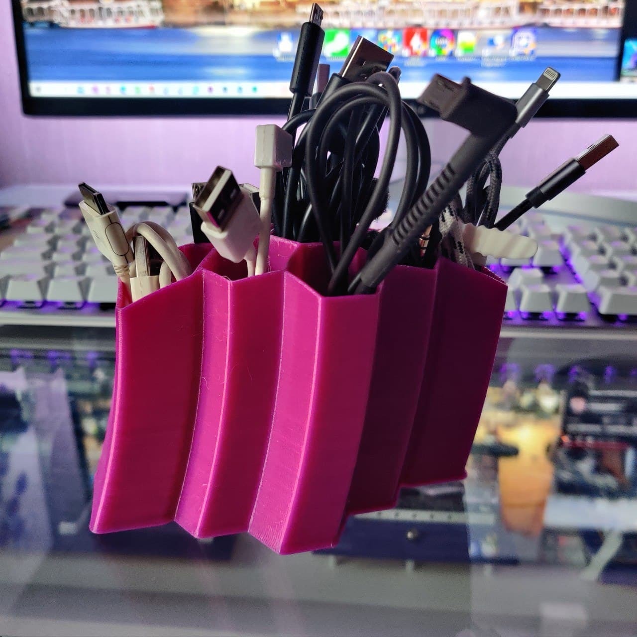 Free STL file Box for cables 📦 ・Template to download and 3D print・Cults