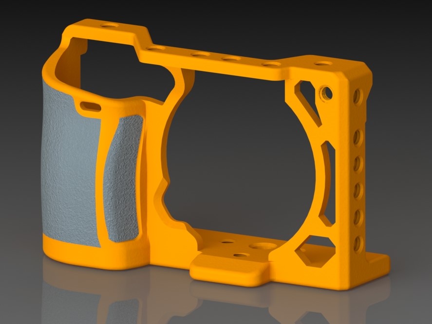 📷 Sony A6400 Cage v2 (6100, 6300)・ STL File for 3D printing・Cults