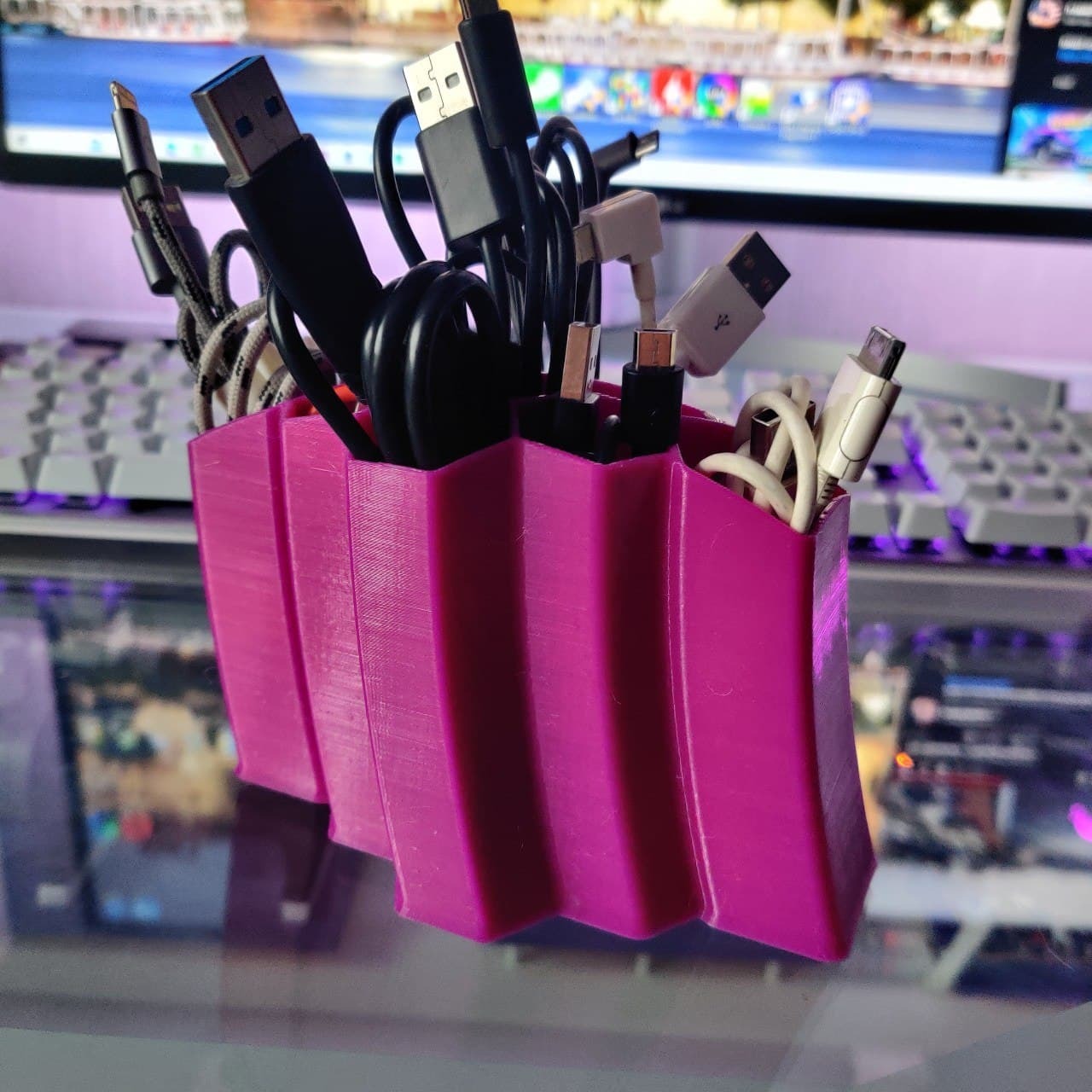 Free STL file Box for cables 📦 ・Template to download and 3D print・Cults