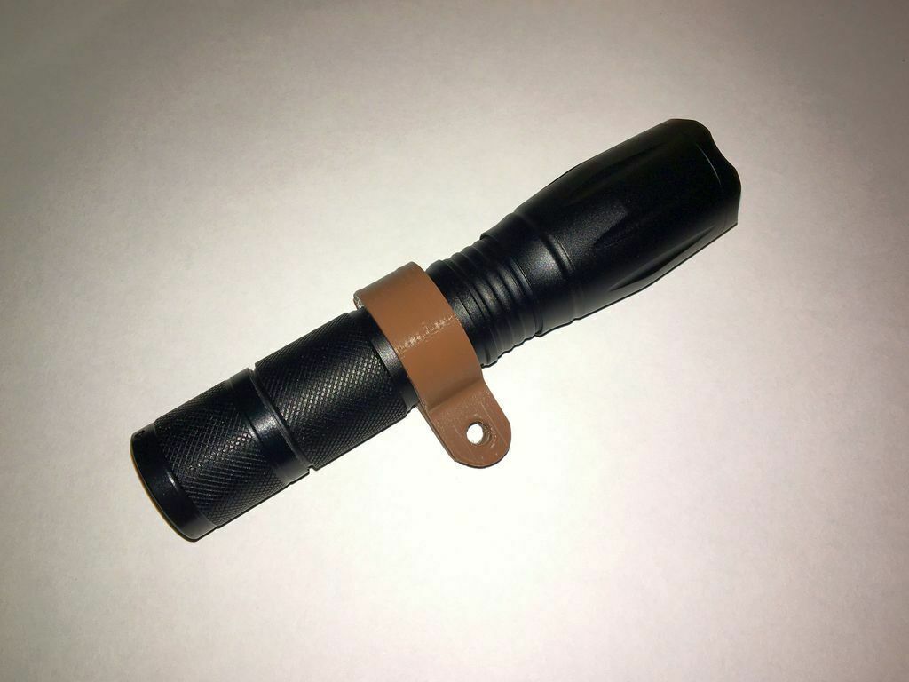 STL file Gopro mount form XML-T6 flashlight 🔦 ・Model to download and 3D ...
