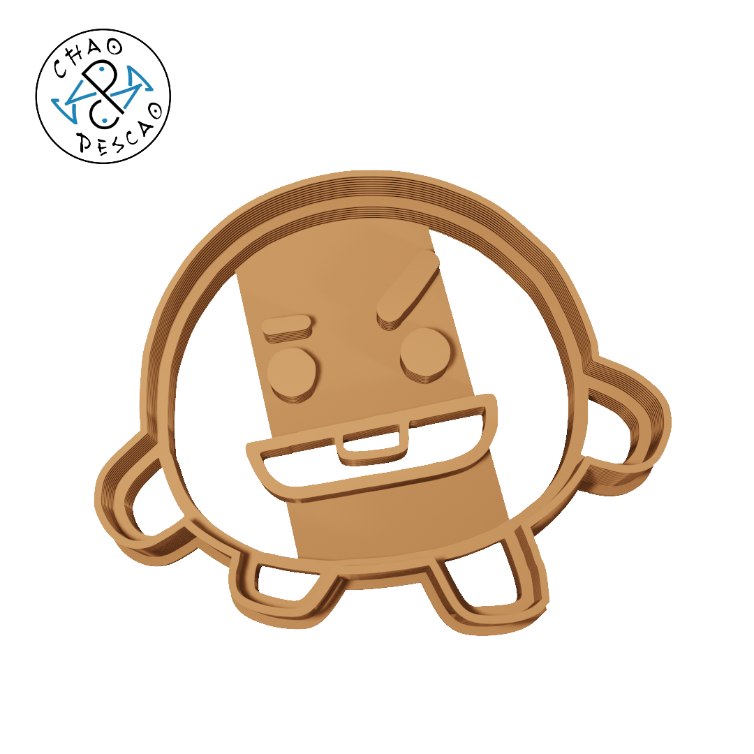STL file BT21 Collection Set - BTS - Cookie Cutter - Fondant 🍪 ・3D ...