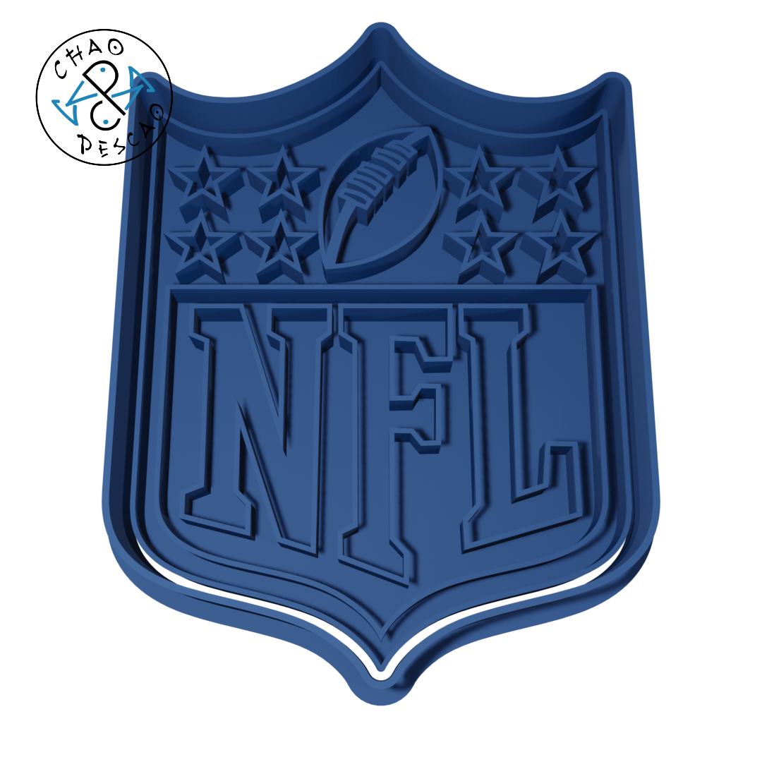 ️ NFL - Play Offs - Football Collection Set - Cookie Cutter - Fondant ...