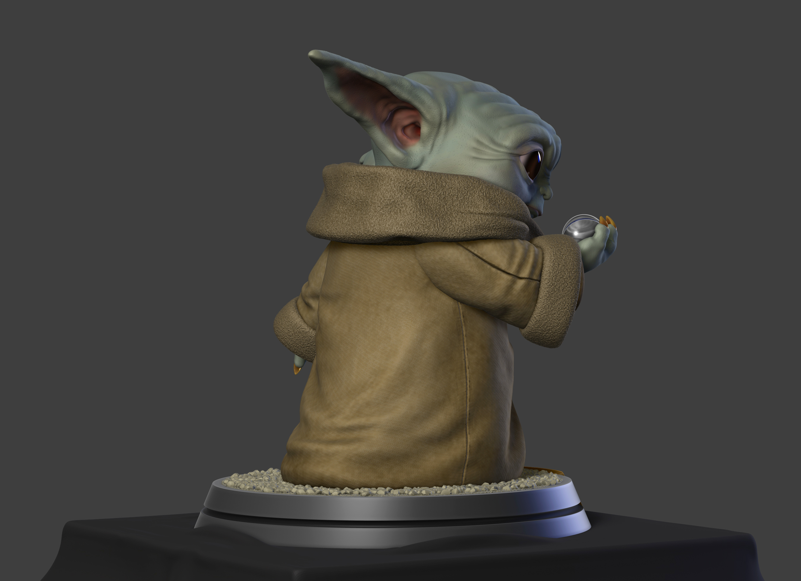 STL file Baby Yoda - Grogu 👶 ・3D print design to download・Cults
