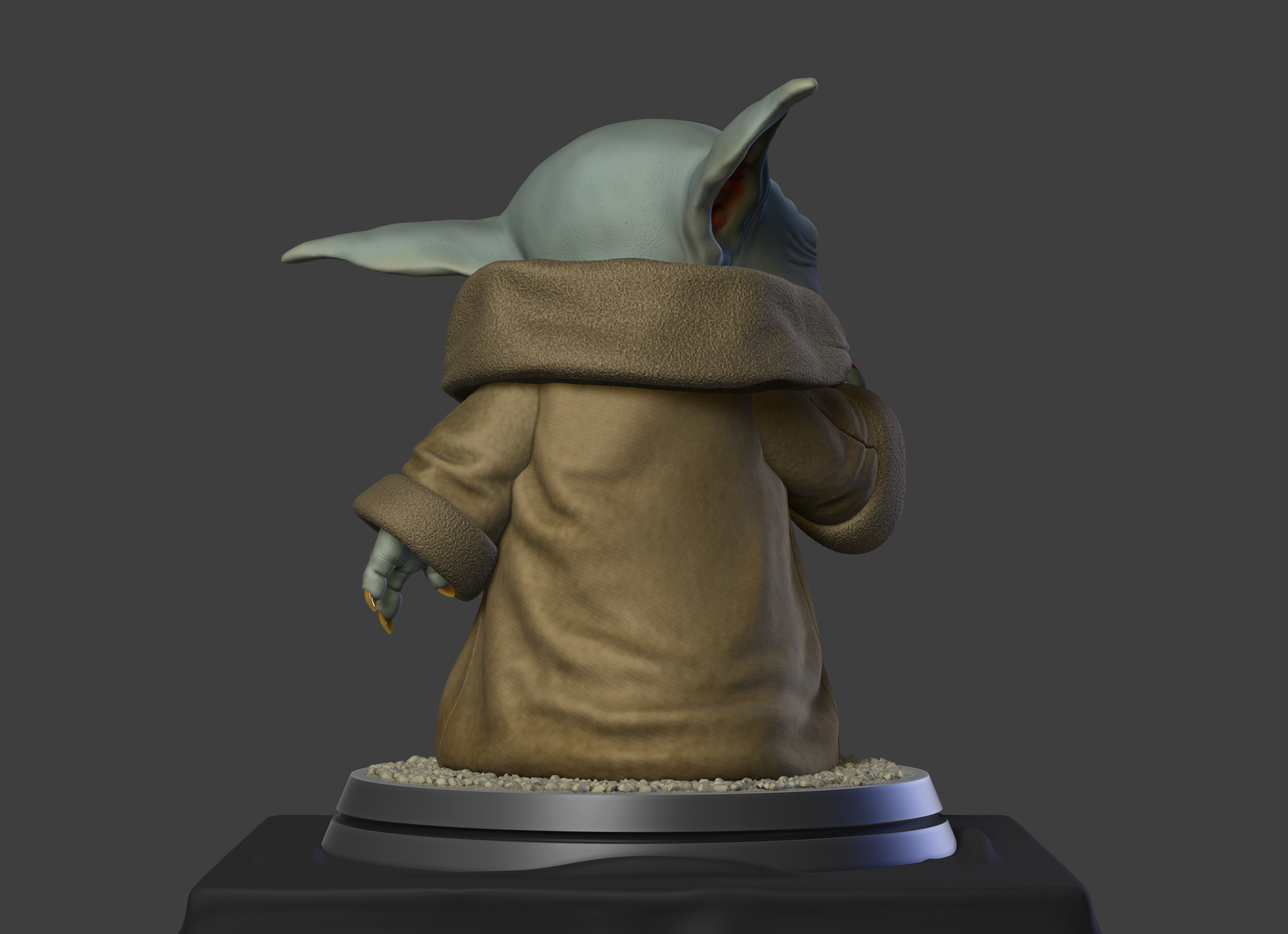 STL file Baby Yoda - Grogu 👶 ・3D print design to download・Cults