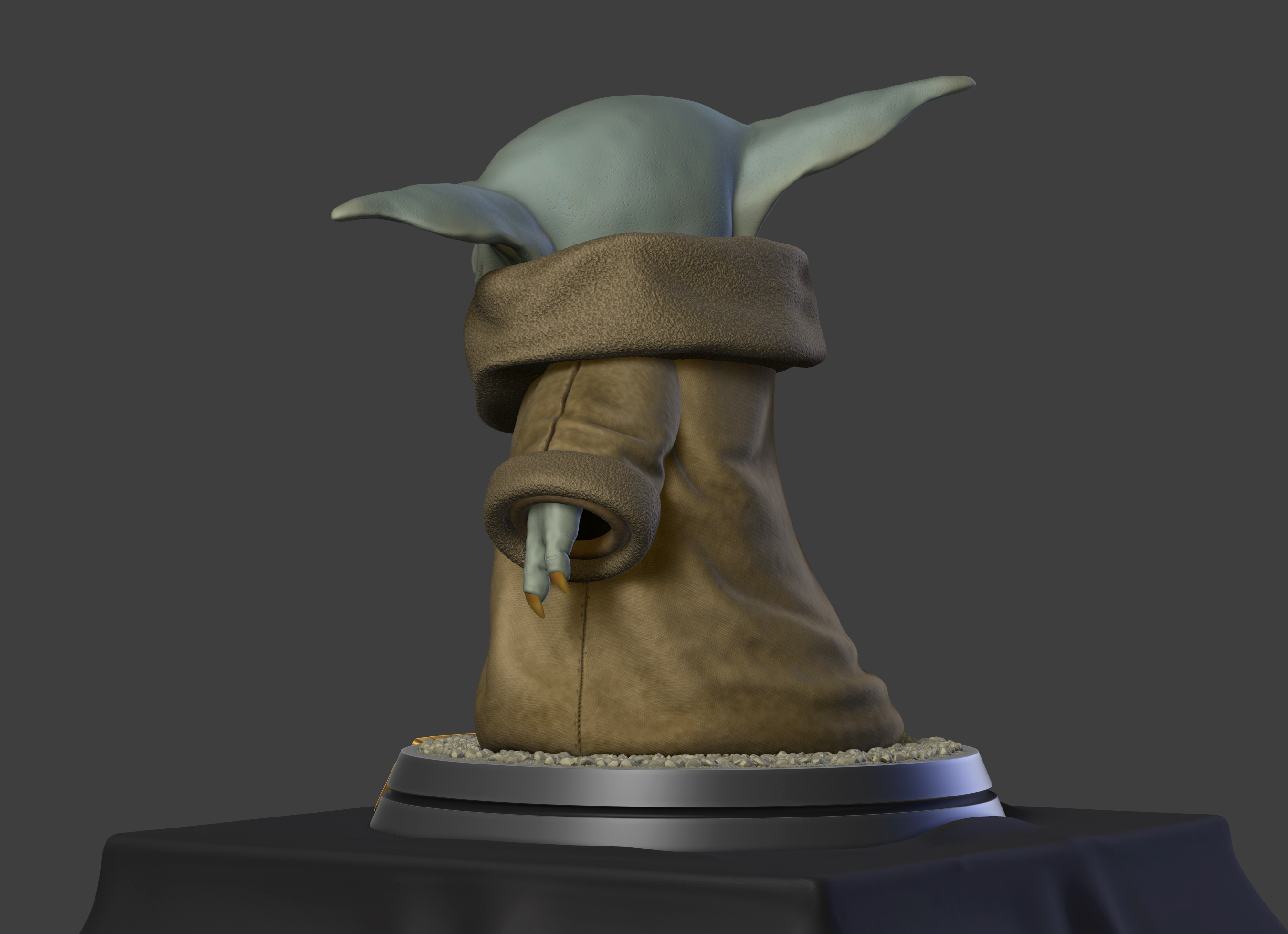 STL file Baby Yoda - Grogu 👶 ・3D print design to download・Cults