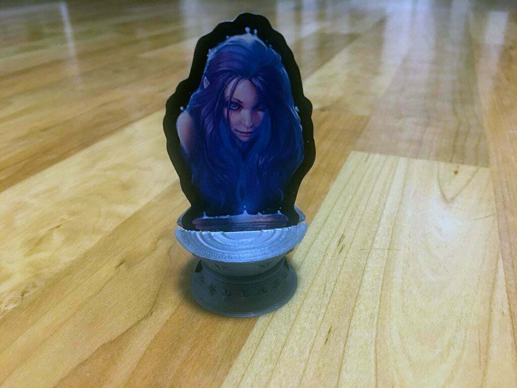 Free STL file Sorcerer (card game) - Avatar stand 🧙 ・3D printer design ...