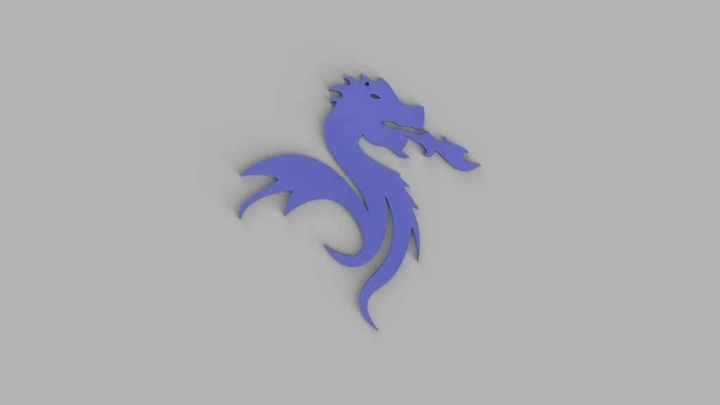 Free STL file Dragão FCP 🎲 ・3D print model to download・Cults