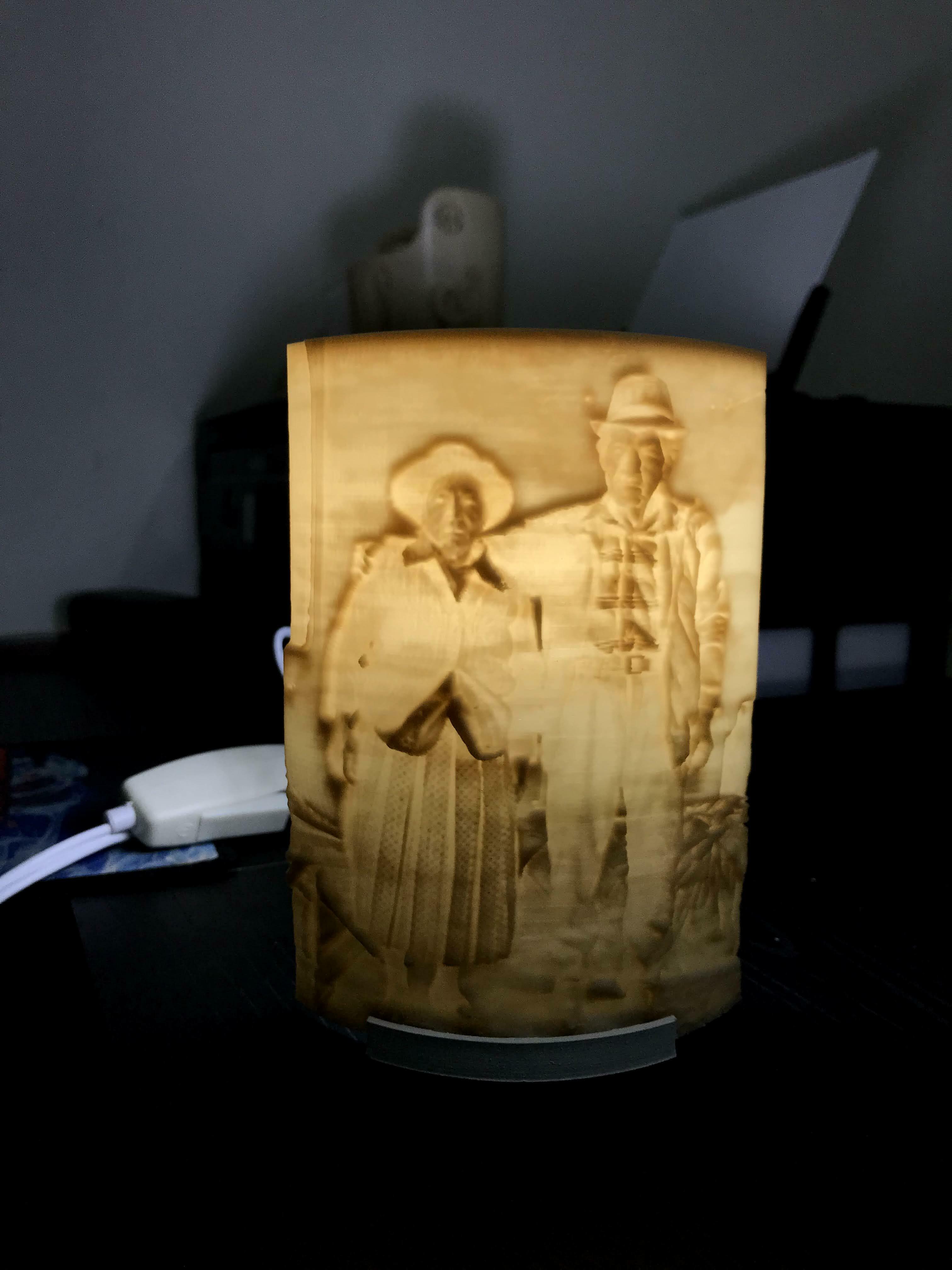 Free STL file Lamp for Litofanias 🔦・3D printable design to download・Cults