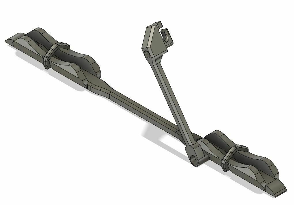 🚁 Bike roof rack // RC 1:10・ STL File for 3D printing・Cults