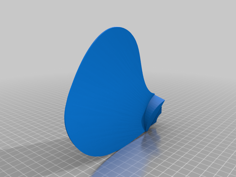 🏠 40cm Pedestal/Wall/Desk Fan Blade/Prop・Free STL File for ・Cults