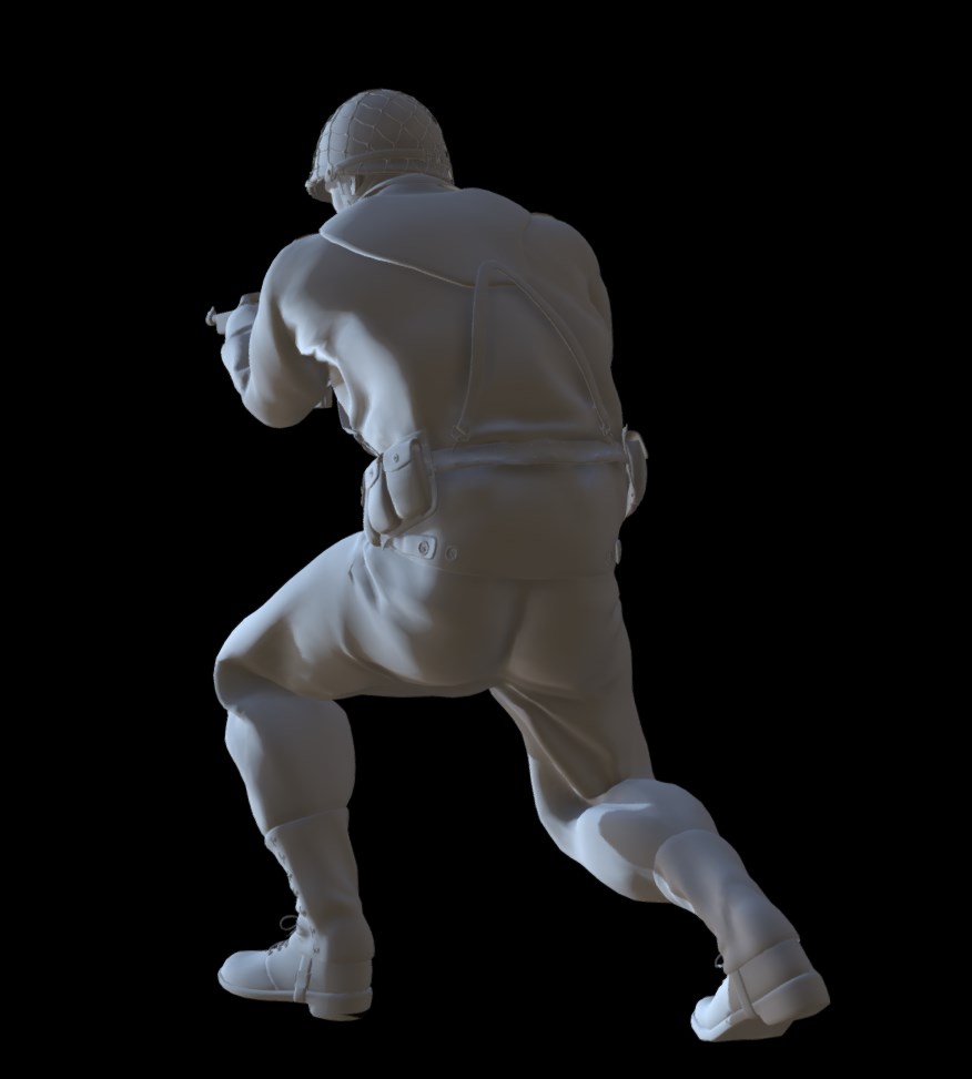 🫡 Soldier US Army・ STL File for ・Cults