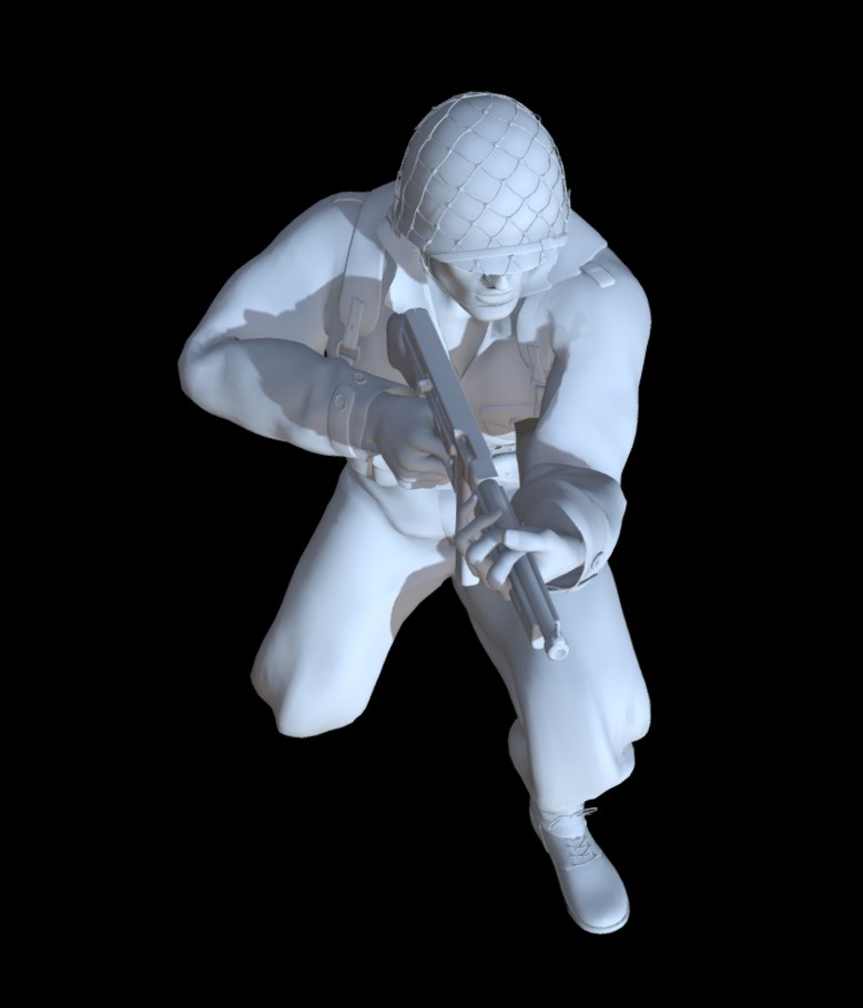 🫡 Soldier US Army・ STL File for ・Cults