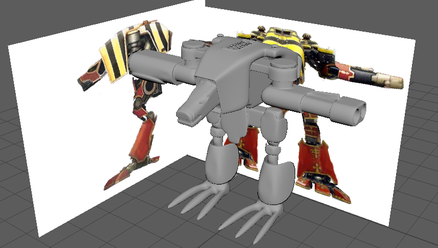 🎲 Warhound Class Titan・Free OBJ File for ・Cults