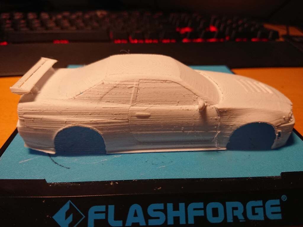 3D printed Nissan Skyline GT-R R34 Z-tune Shell・Cults