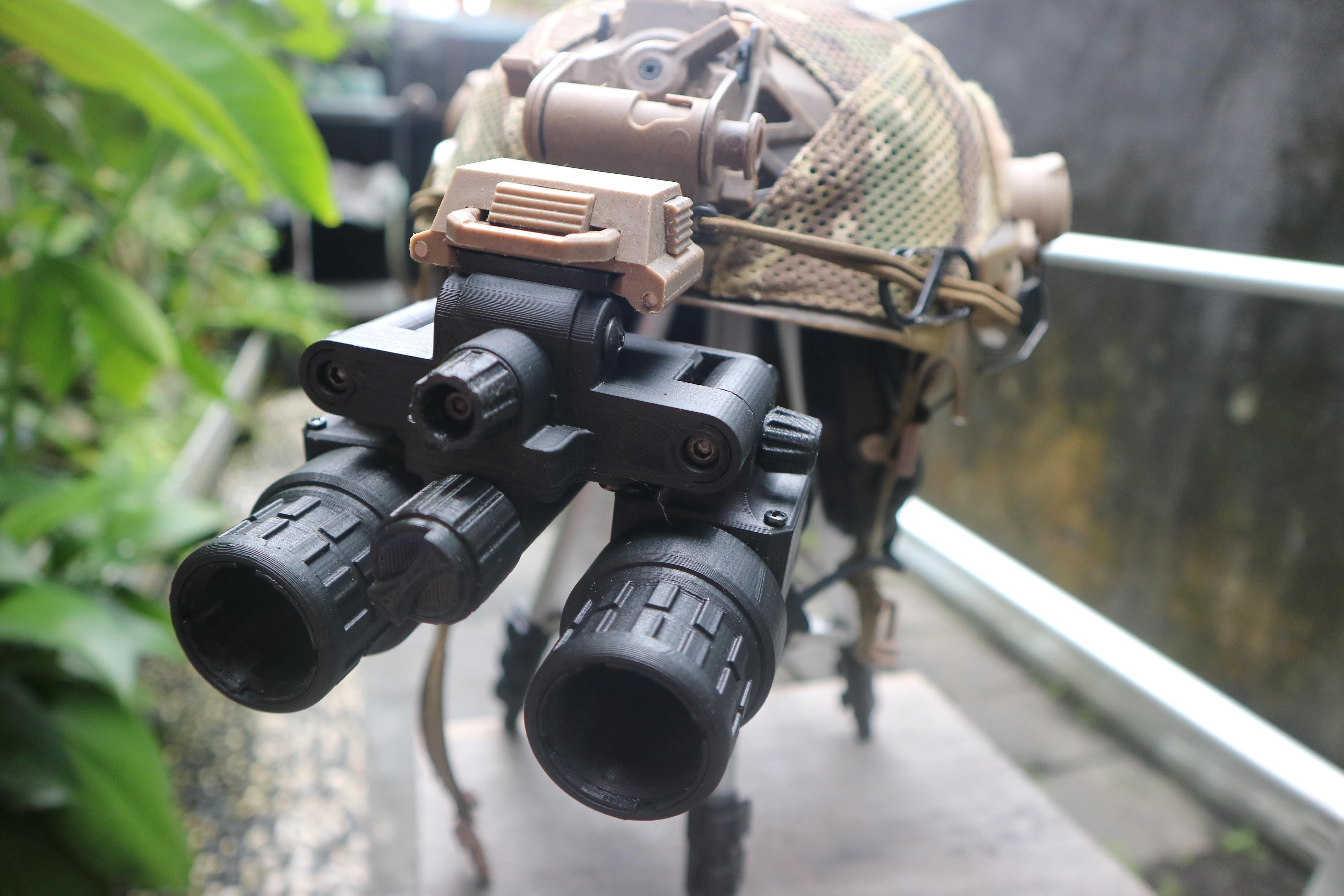 🥽 Replica PVS 31 NVG Night Vision Goggles for Airsoft・ STL File for ・Cults