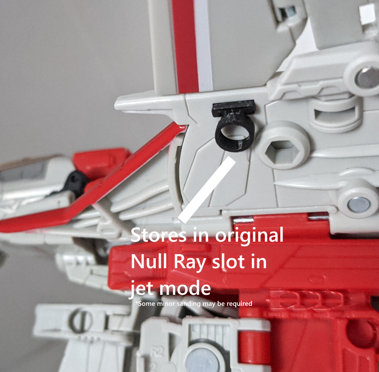 🤖 Null-Ray Shoulder Mounts for Transformers Studio Series Starscream ...
