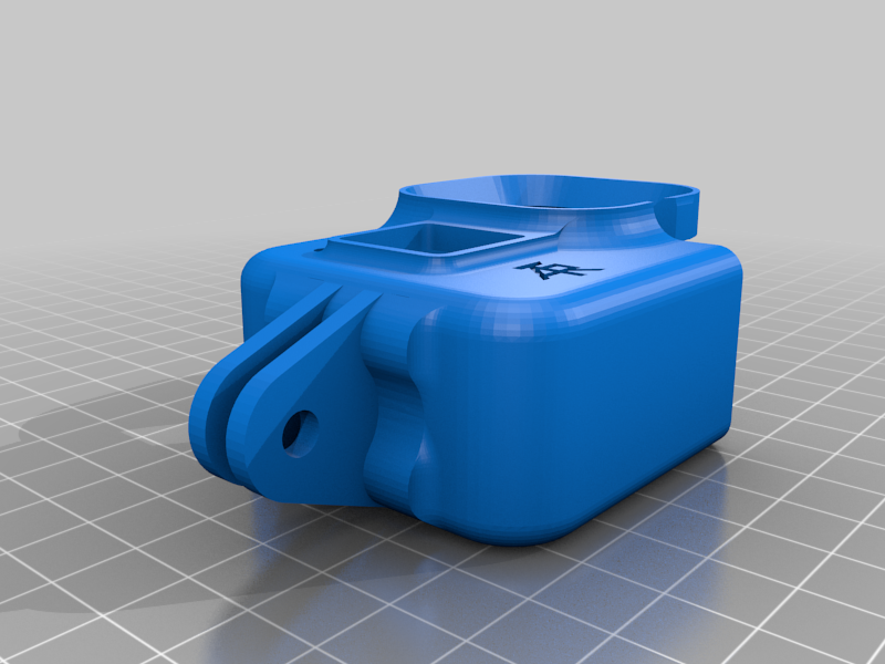 Archivo STL gratuito Funda vertical GoPro Hero 8 Black 📷 ・Objeto ...