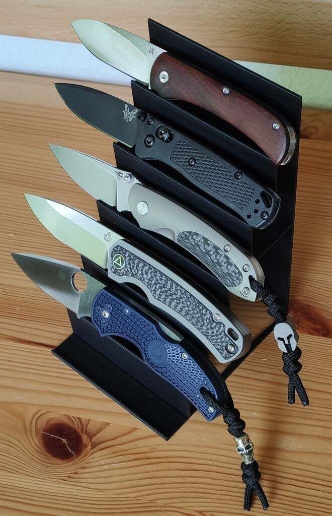 🔪 Knife display stand - knife display stand・Free STL File for ・Cults
