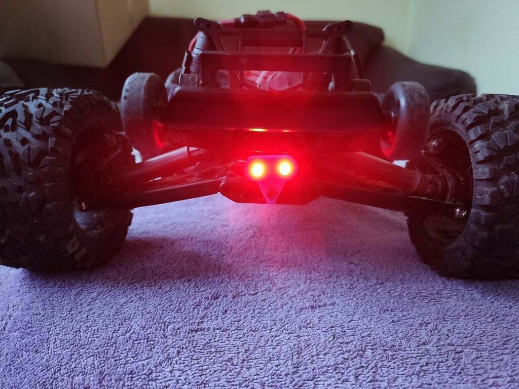 🚁 Traxxas Rustler VXL 4x4 LED Mount・Free STL File for ・Cults