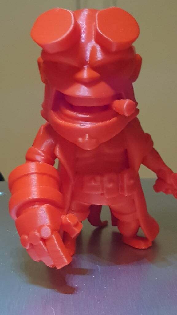 3D printing Hellboy Chibi Miniature・Cults