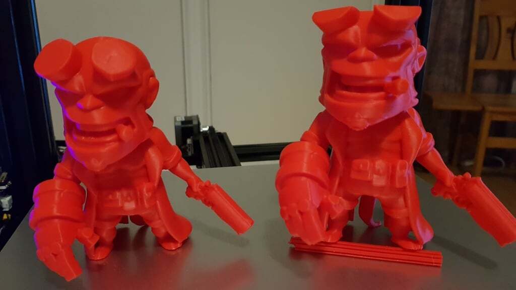 3D printing Hellboy Chibi Miniature・Cults