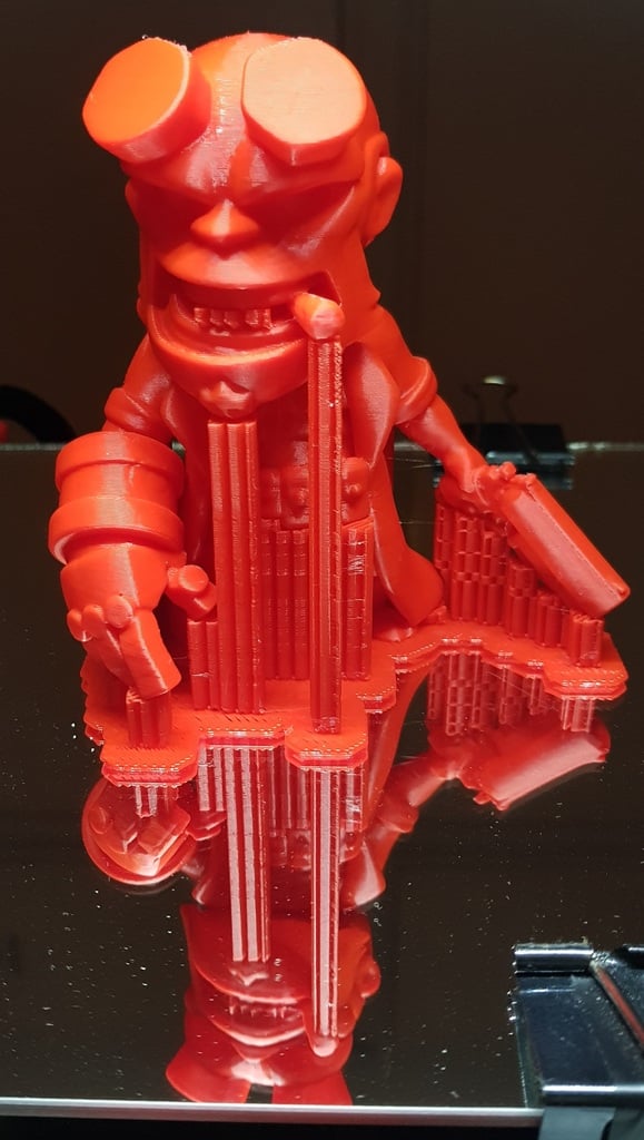 3D printing Hellboy Chibi Miniature・Cults