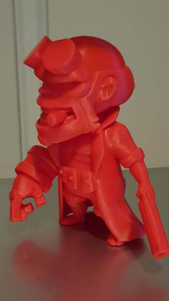 3D printing Hellboy Chibi Miniature・Cults
