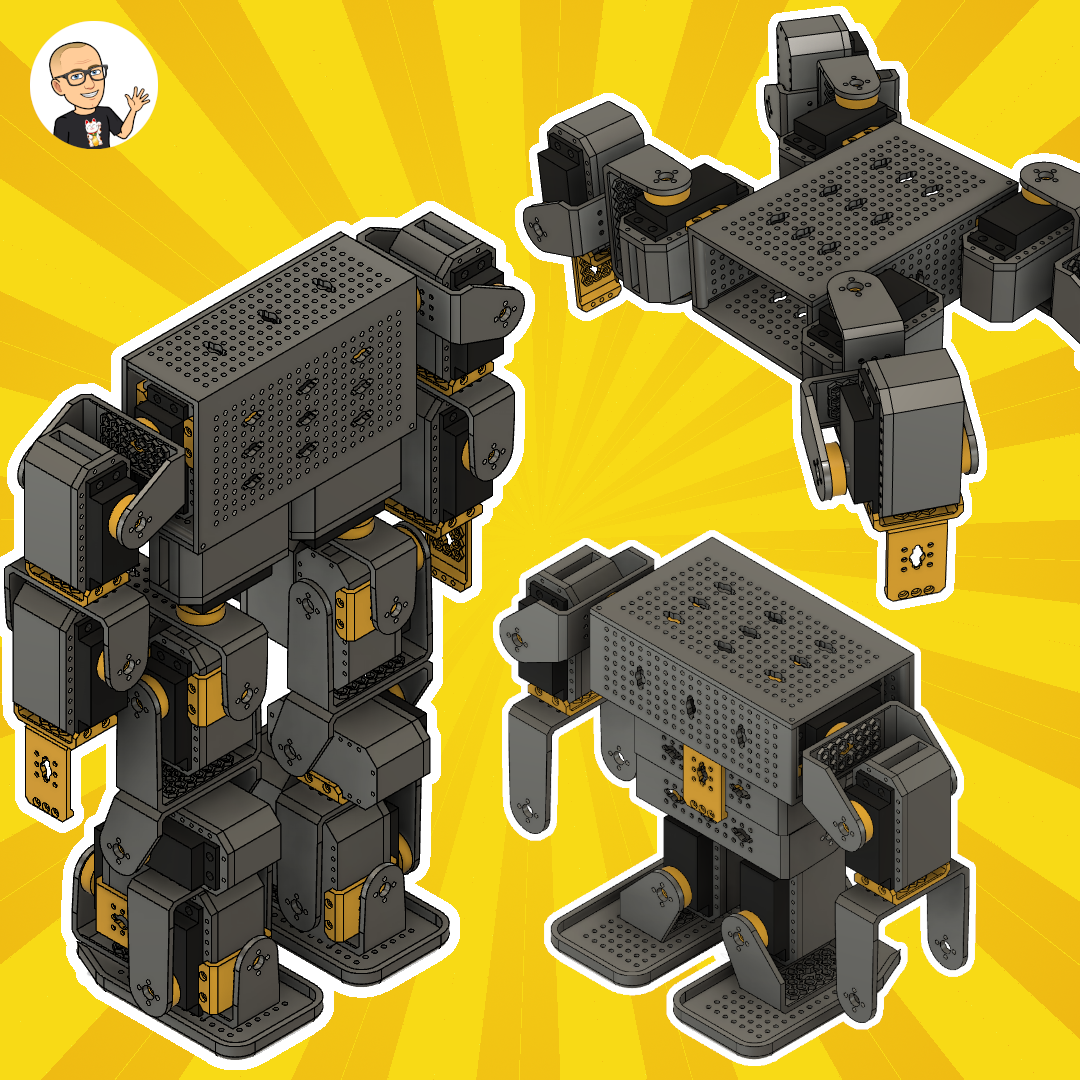 🤖 YouMakeRobots 3D Printed Robot Kit for Arduino・ STL File for ・Cults