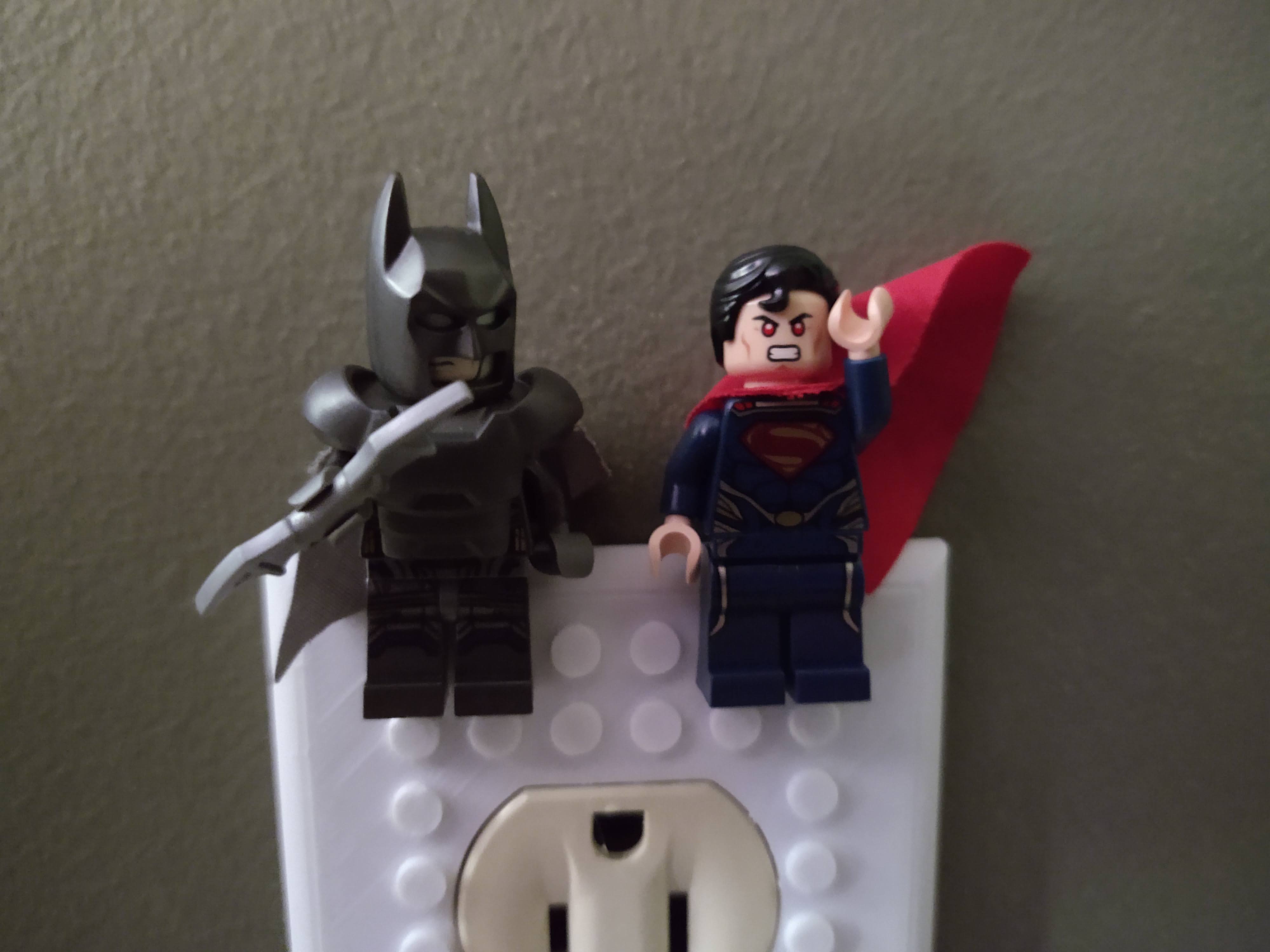 STL file Lego Outlet Cover and Light Switch Plate* 🎁 ・Model to download ...