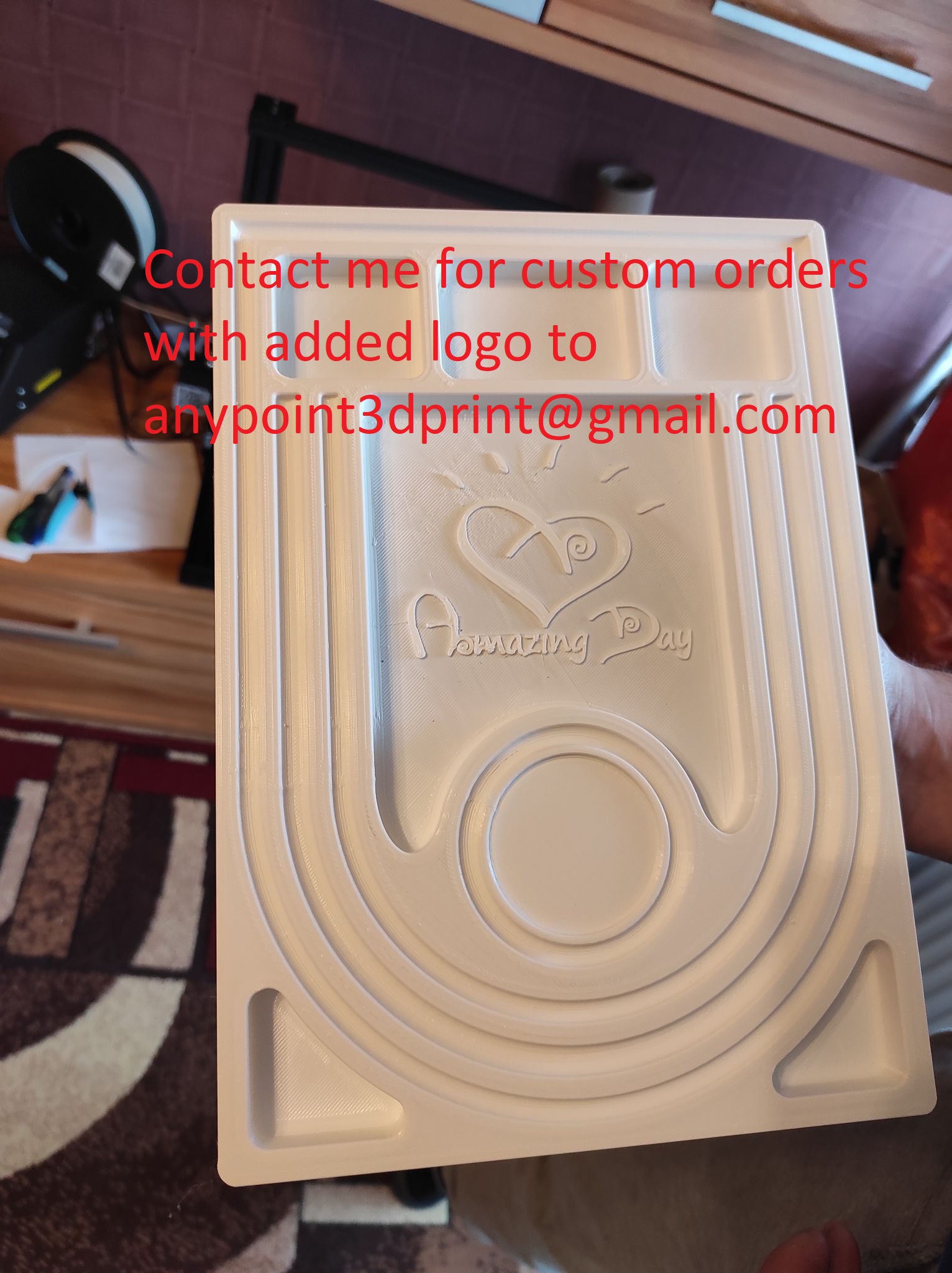 STL file Necklace Design deck Beading board, Bead board Beading tray ...