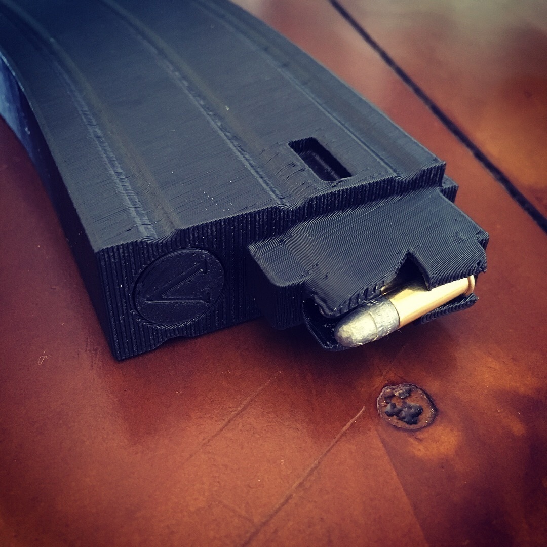 STL file .22 AR15 3D Printable Magazines - Suits the Colt / HK416 ...