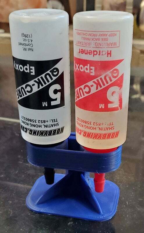 Free STL file Hobby Epoxy Bottle Stand 🍾 ・3D printing model to download ...