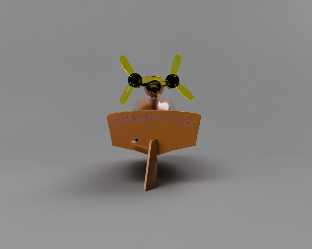 🛥️ Fandango Twin Motor RC Fan Boat・Free STL File for 3D printing・Cults