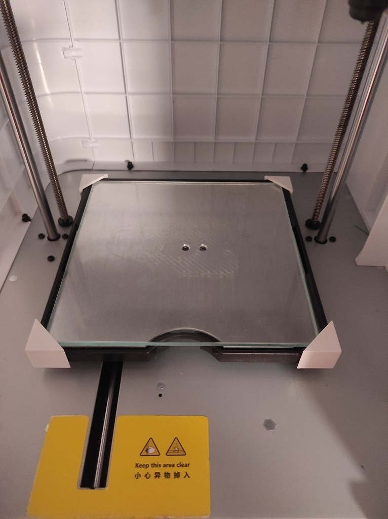 🛏️ Glas Bed clips for Flashforge Adventurer 3 / MP Voxel・Free STL File ...